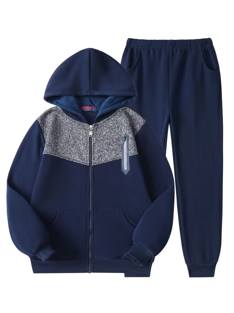 Winter Hoodie Sweatsuit Set for Boys – The Lady Bug Store